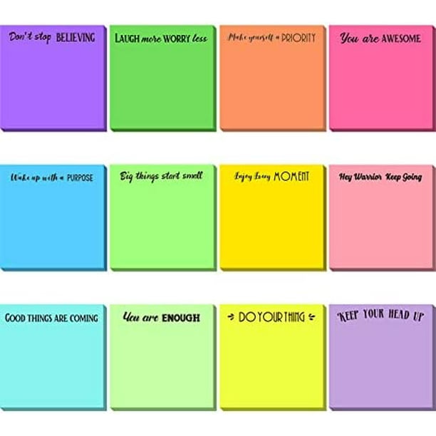 Inspirational Sticky Notes