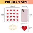 8Pcs Plastic Waterproof Self-Adhesive Picture Stickers Round Dot ...