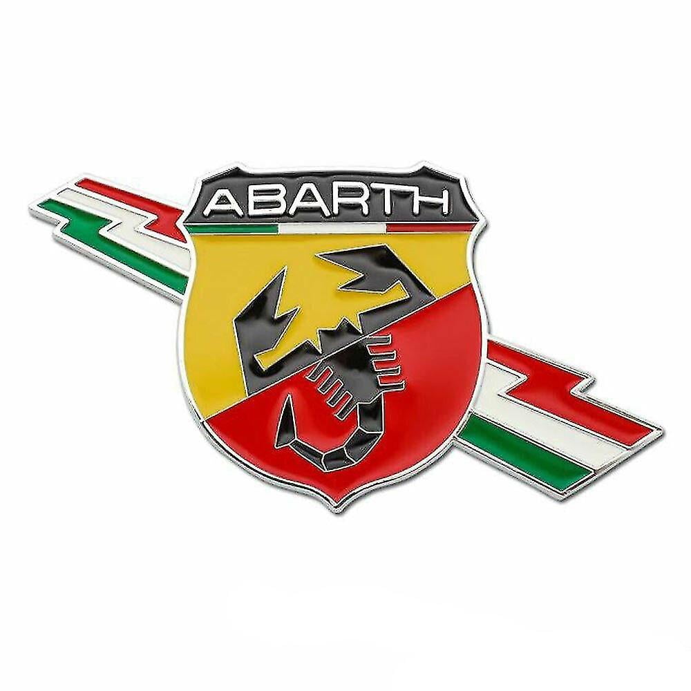 1 X 3d Abarth Metal Adhesivo Insignia Del Coche Calcomanía Emblema ...