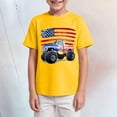 Boys Breathable Short Sleeve T-Shirt Sun Star Stripe Dinosaur Pattern ...