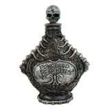 Witchcraft Mad Doctor Skeleton Spine Powdered Bones Skull Potion Bottle ...