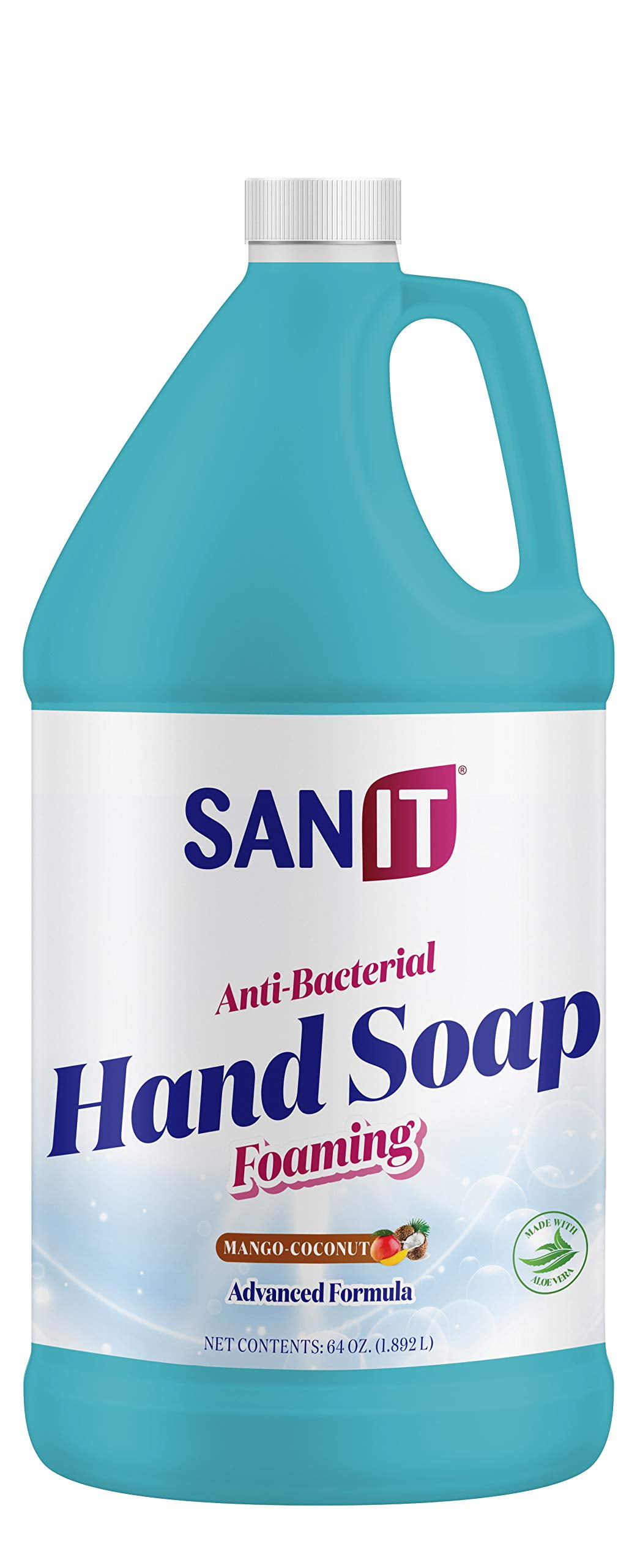 Sanit Antibacterial Foaming Hand Soap Refill - Advanced Formula with ...