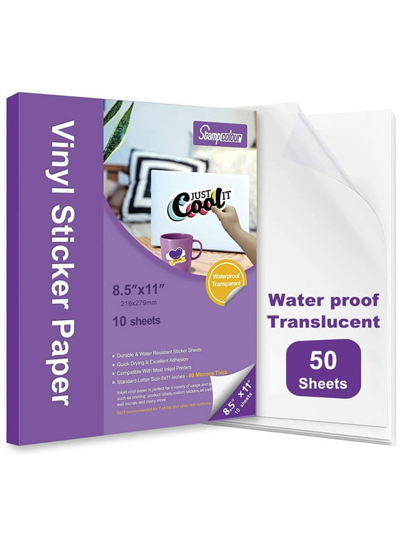 Sticker Paper in Craft Paper - Walmart.com