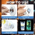 50 PCS LED Coaster Multicolored Light Up Drink Stickers Decor | Liquor ...