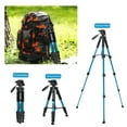 ZOMEI 58” Camera Tripod, Tripod for Camera and Phone, Aluminum Heavy ...