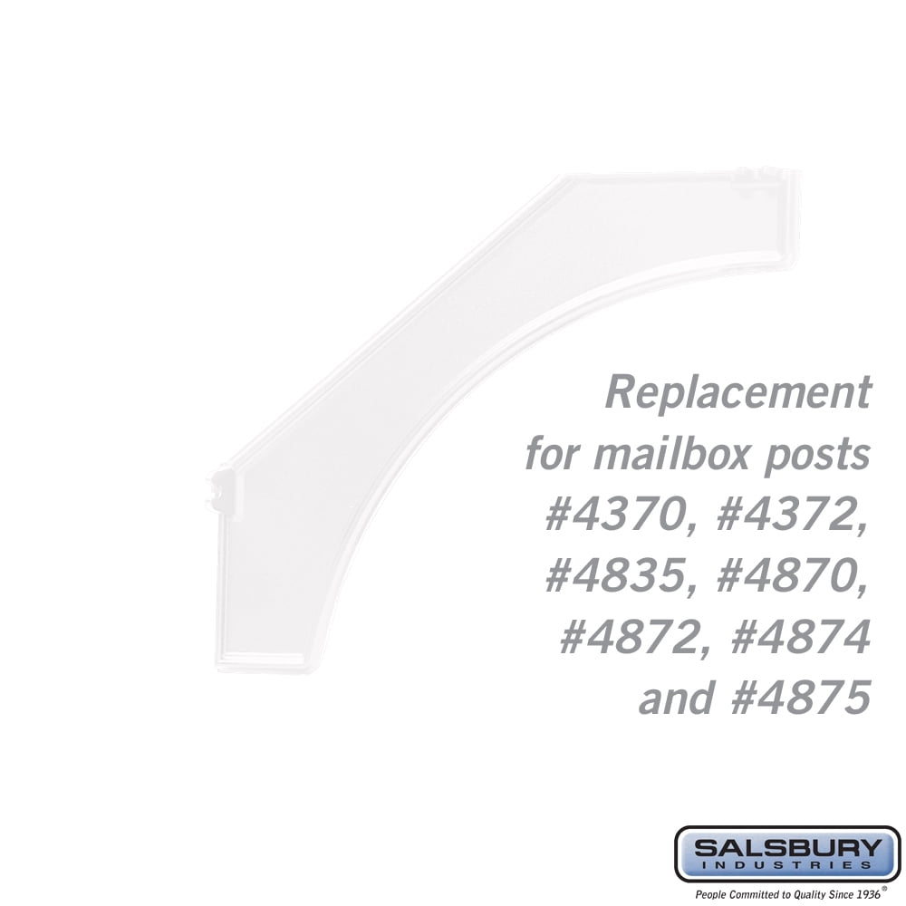 Arm Kit - Replacement for Decorative Mailbox Post - Designer - White ...