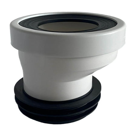 Offset Toilet Flange Connector Tub Waste PVC 4 Inch Drain Drain Adapter ...
