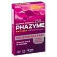Phazyme Maximum Strength Softgel, 250mg, 12 Ct HSA/FSA Eligible ...
