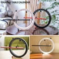 Creative Magnetic Ball Clock Perpetual Wall Calendar Novelty Home Decor ...