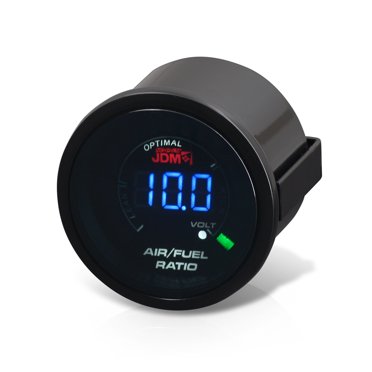 AJP Distributors JDM Sport 5" Black Face Analog Tachometer 11K RPM Tach ...