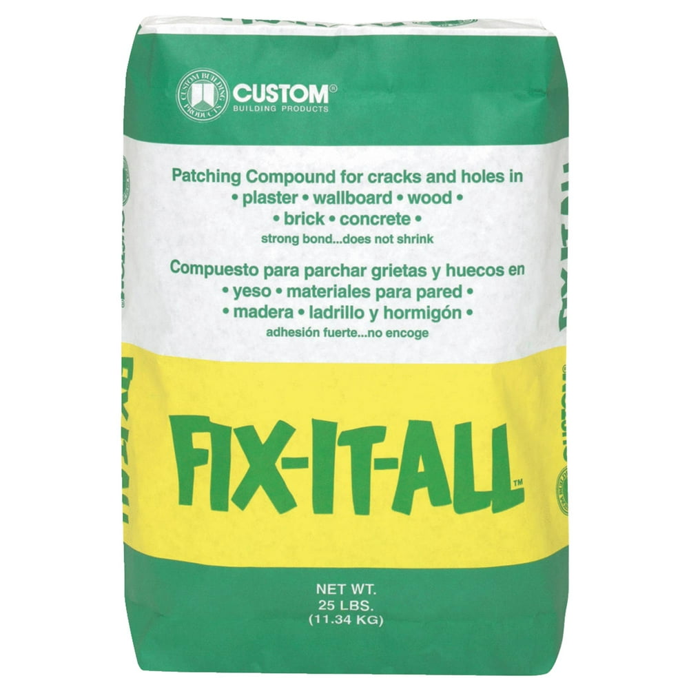 Custom Building Products DPFXL25 25 lbs. Fix It All Patch Compound ...