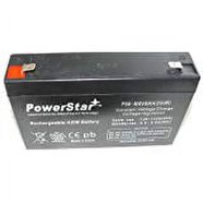 PowerStar 6V 5ah AGM SLA battery replaces Interstate SLA0905 - Walmart.com