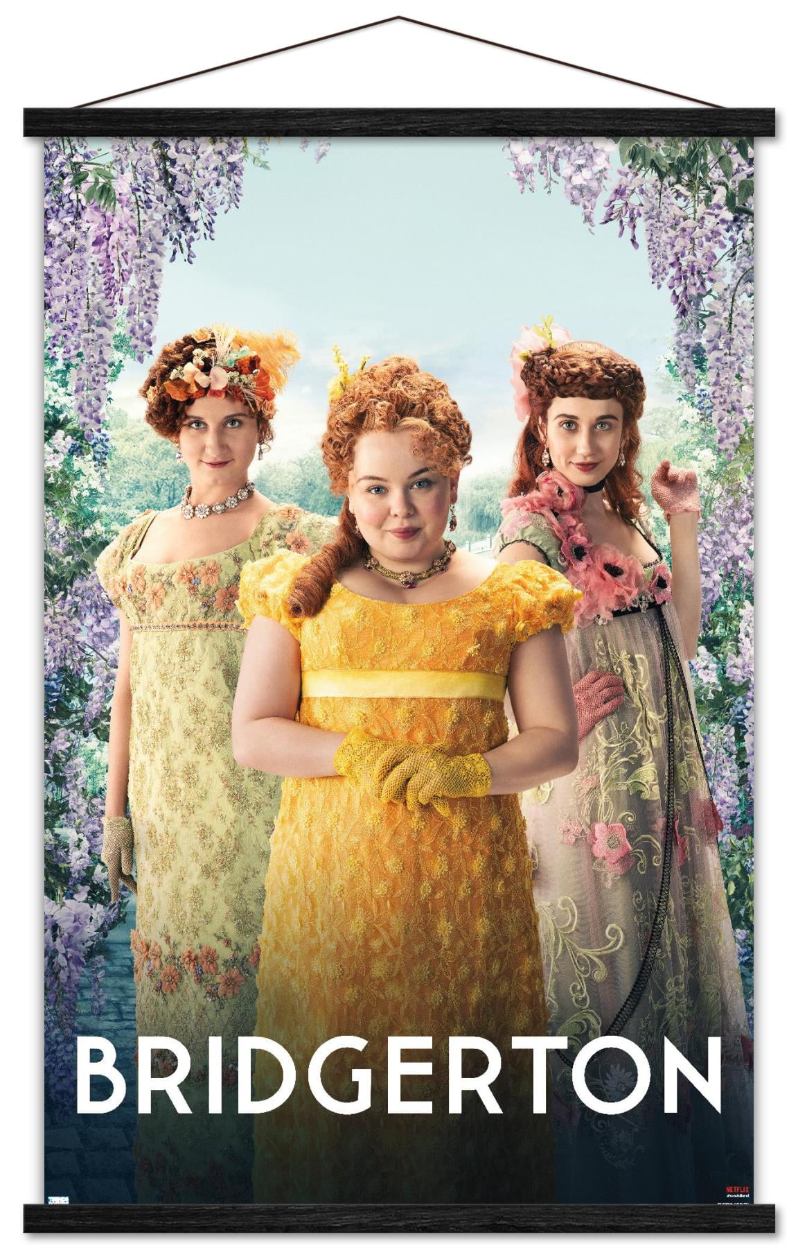 Netflix Bridgerton - Ladies Wall Poster with Wooden Magnetic Frame, 22. ...