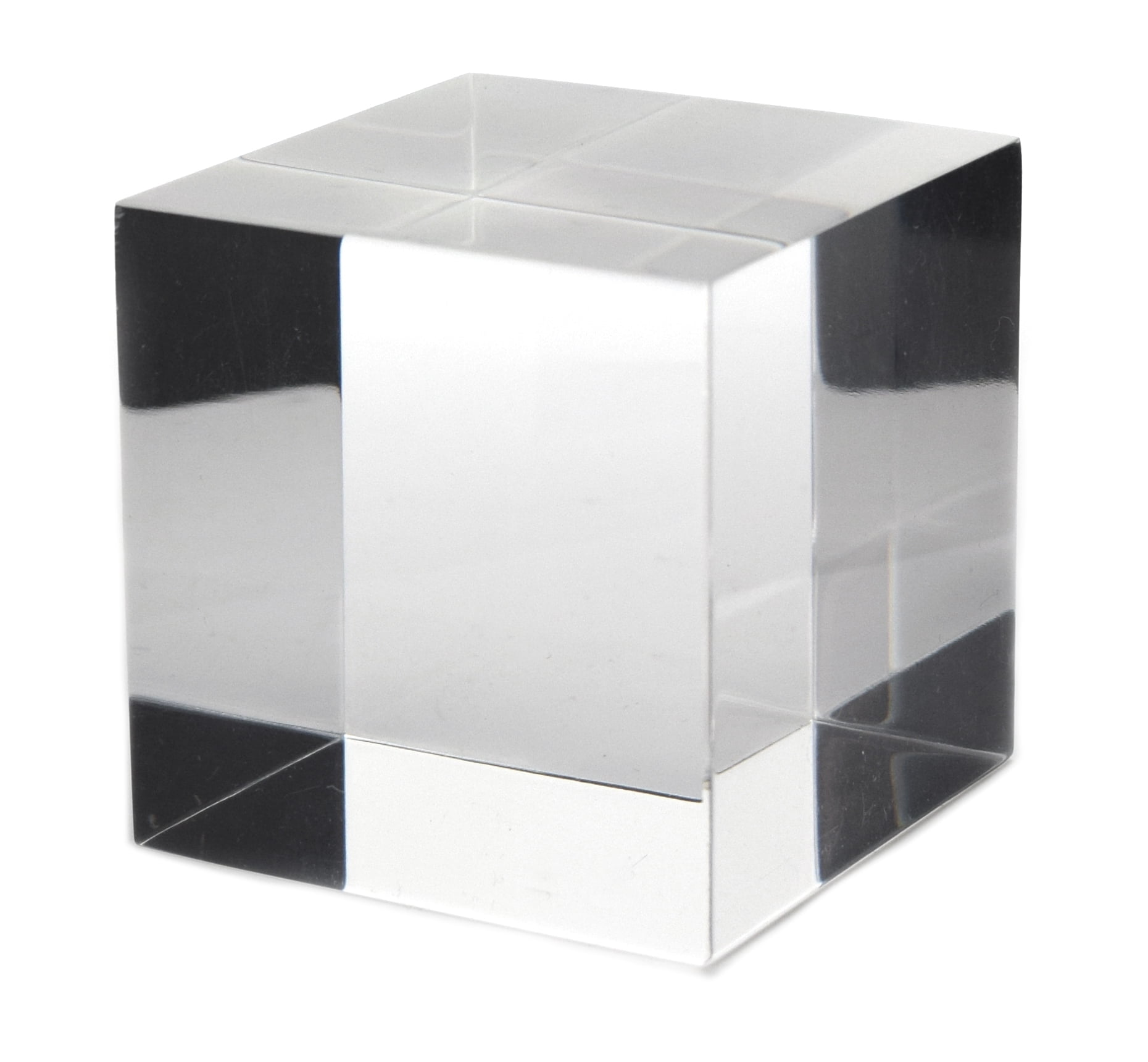 Acrylic Cube, Solid, 2" sides - Eisco Labs - Walmart.com