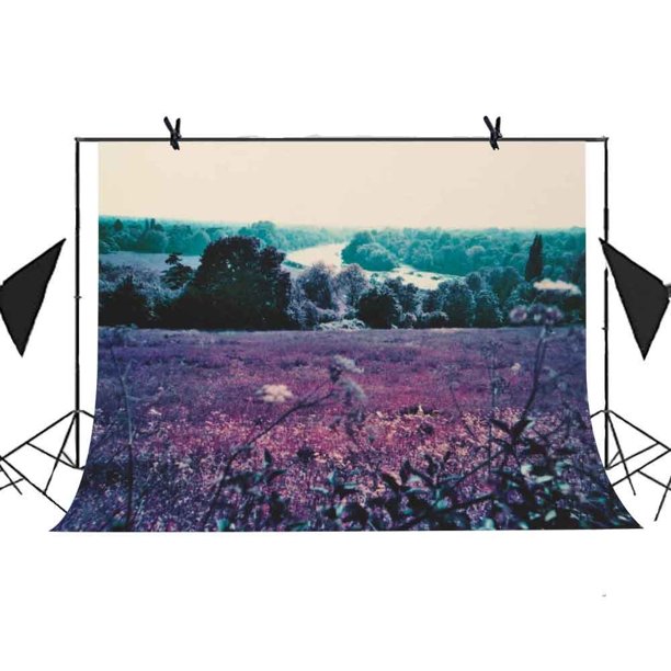 MOHome 7x5ft Richmond Hill Backdrop Manshan Flowers Bloom Beautiful ...