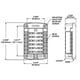 Blue Sea Systems #5029 Fuse Block, ATC, 12 Circuit, w/ Cover - Walmart.com