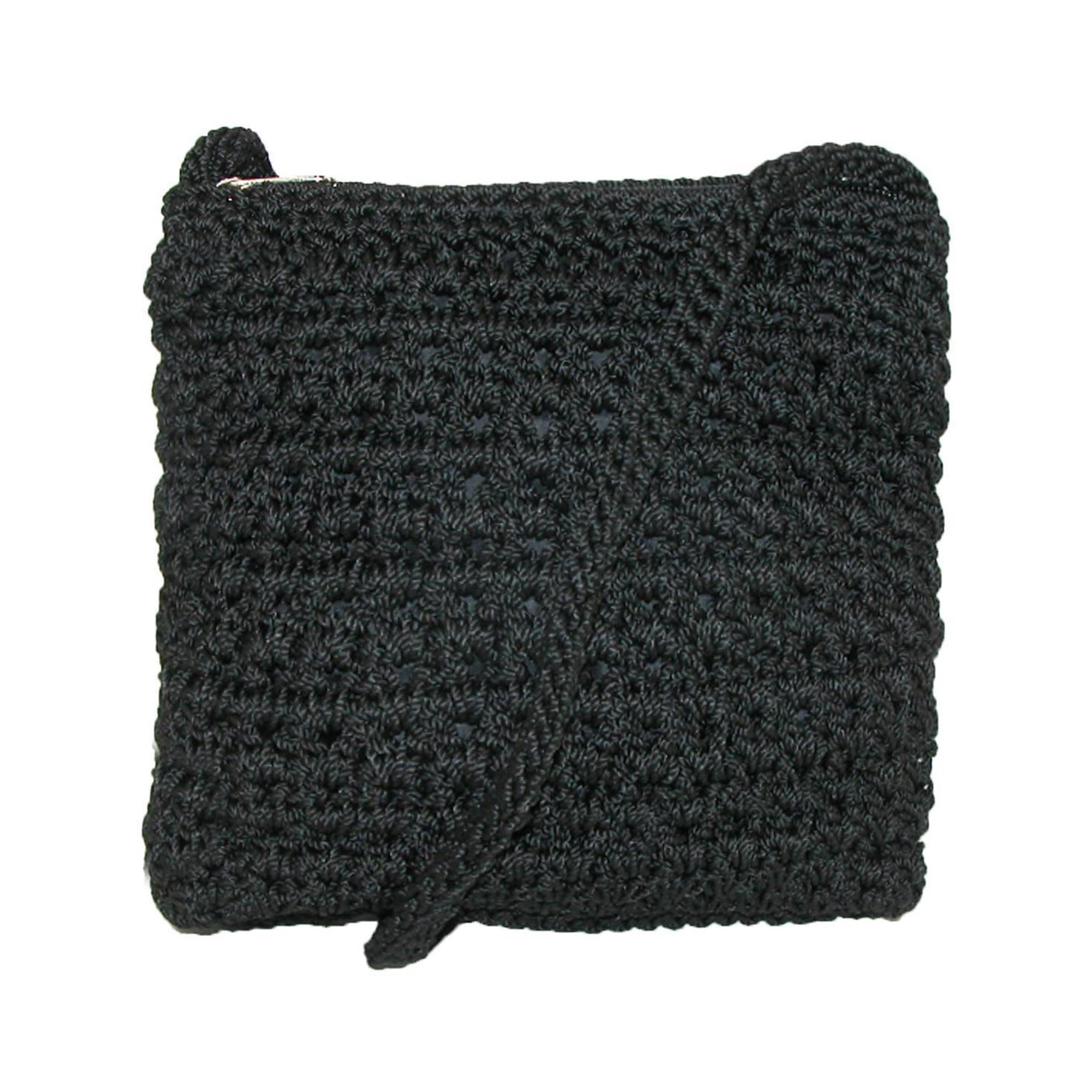 Click here for Ctm Crochet Crossbody Handbag (Womens) prices