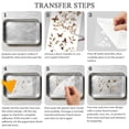 3 Sheets 3 Styles PVC Waterproof Decorative Stickers Self Adhesive ...