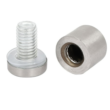 20mmx25mm Glass Table Spacers Standoff Fixing Fastening Screws Bolts ...