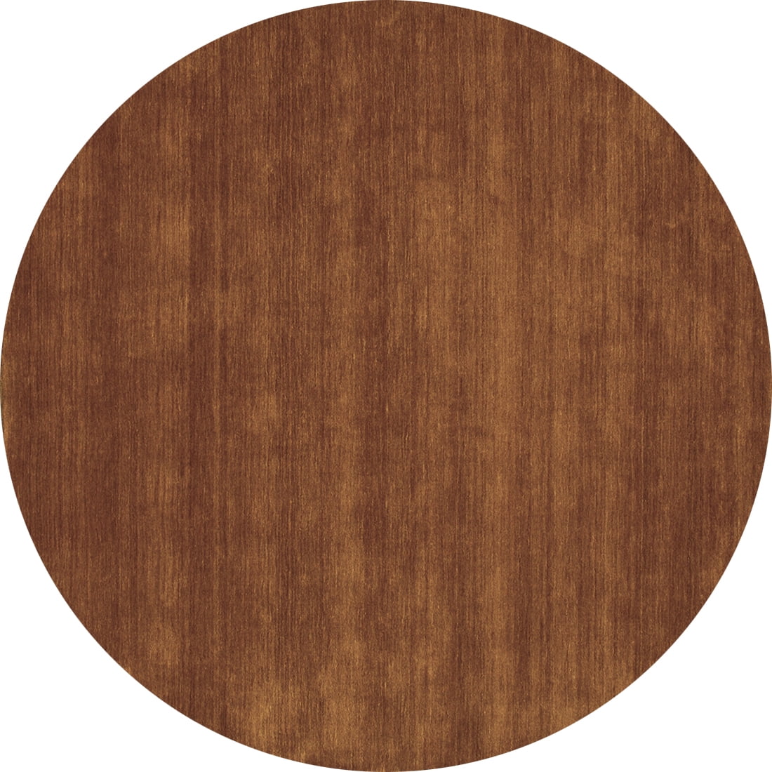 Ahgly Company Indoor Round Abstract Brown Contemporary Area Rugs, 8 ...