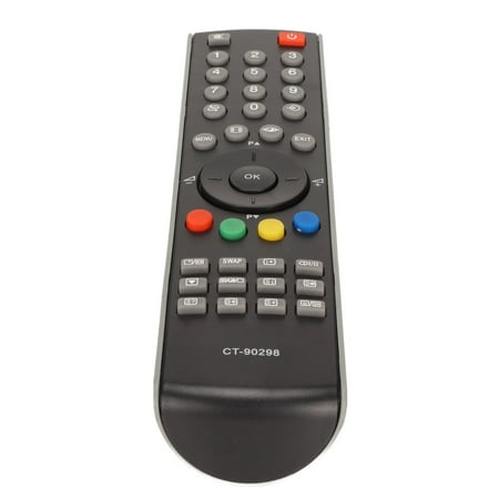 TV Remote Control, Sensitive AAA Battery Powered Television Controller ...