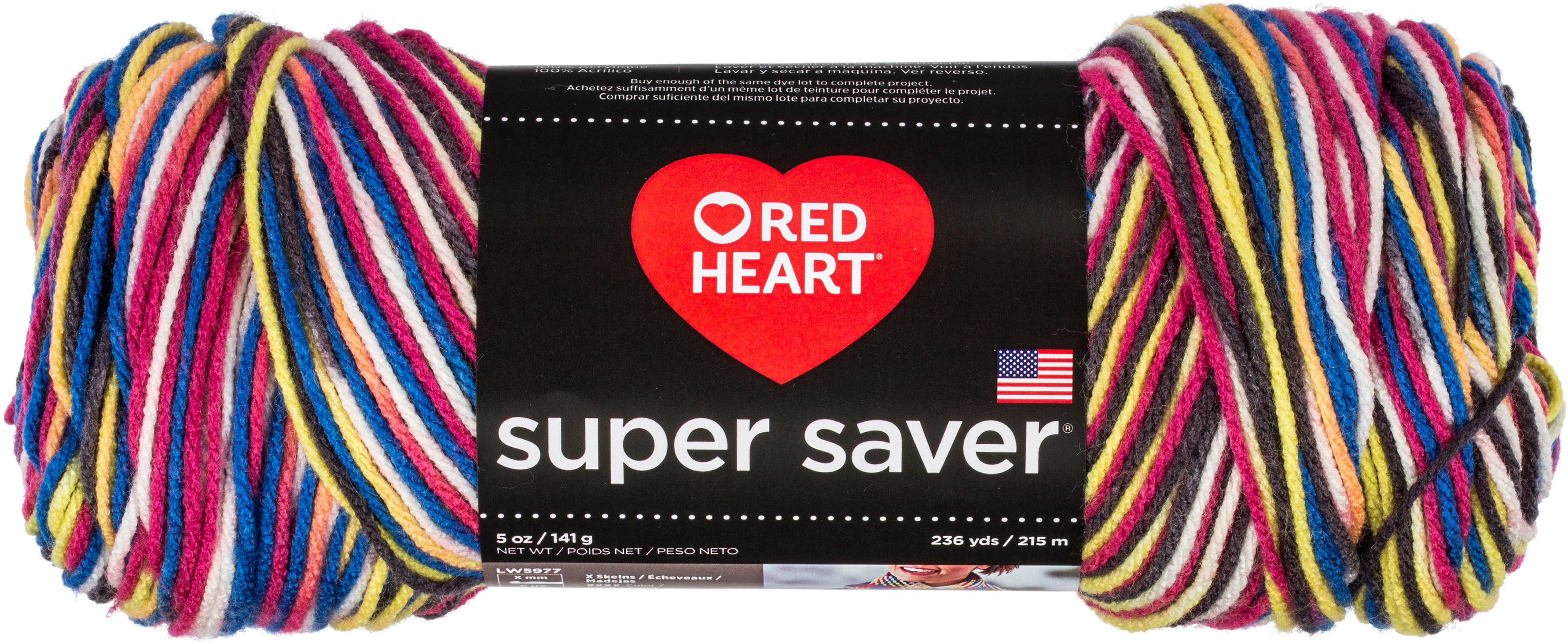 Red Heart Super Saver Pooling Yarn-Carnival - Walmart.com