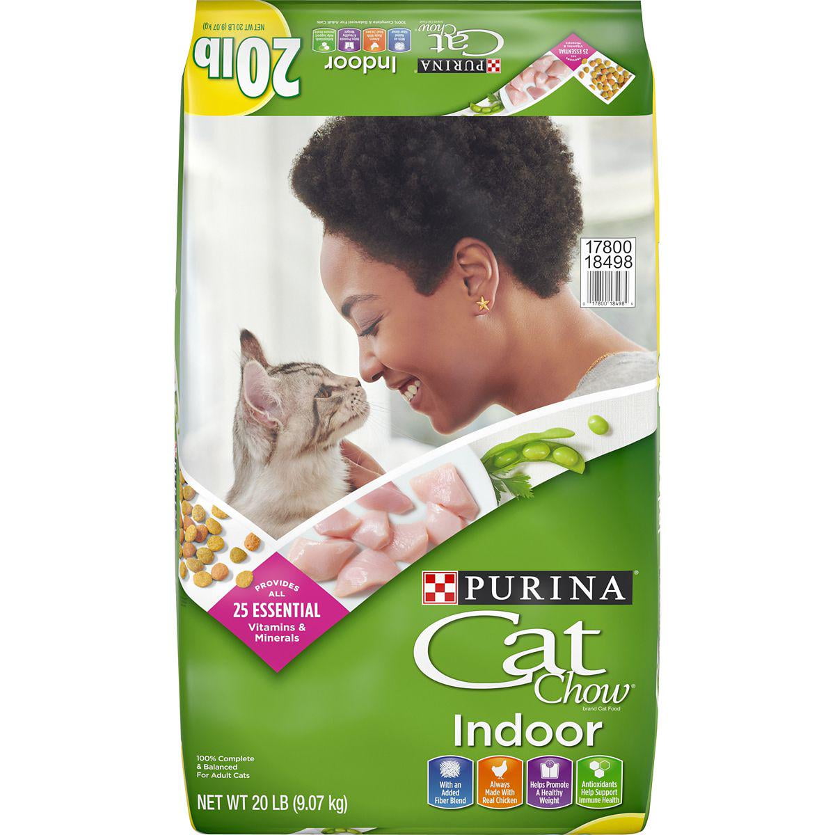 Purina Cat Chow Adult Indoor Hairball Control Healthy Weight Chicken