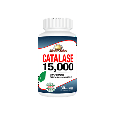 Catalase Extreme 10,000, 60 Capsules - Enzyme Replenisher, Hair ...
