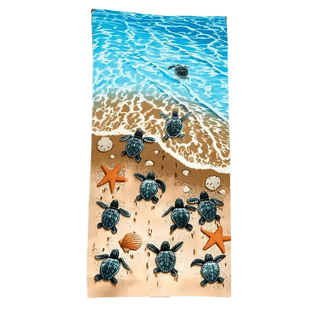Click here for Unbranded Quick-Drying Beach Towel With Sea Turtle... prices