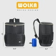 Wolka Cooler Backpack 30 Cans,Portable Backpack Coolers Insulated Leak ...