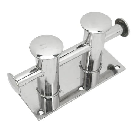 Mooring Bitt Cleat, Double Cross Bollard 316 Stainless Steel Heavy Duty ...