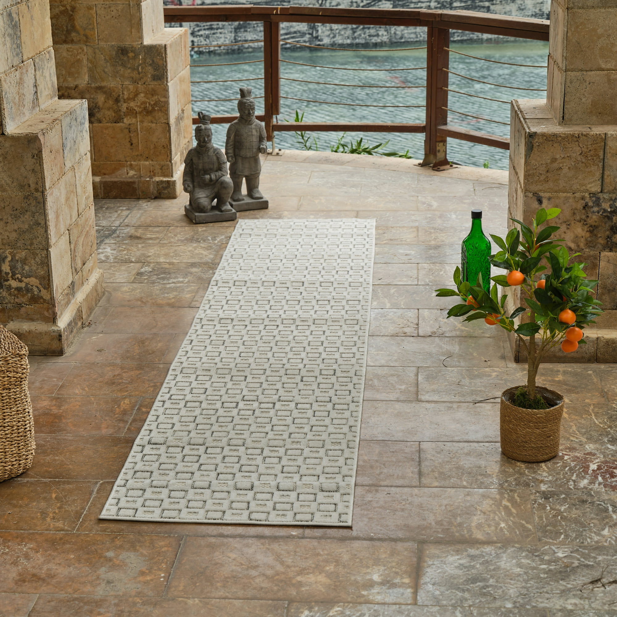 Click here for Rug Branch Maise Abstract Indoor Outdoor Area Rug... prices