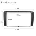2 Din Car Stereo Radio Audio DVD CD Fascia Plate Panel Frame Dashboard ...