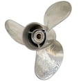 Propeller 13 7/8x21 for MERCURY Outboard 3 Blades Stainless Steel Prop ...