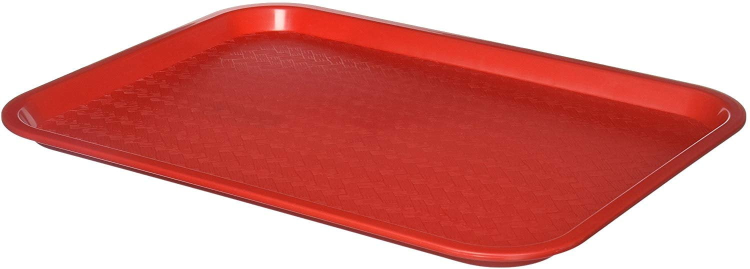 Winco FFT-1216R Red Fast Food Tray - Walmart.com
