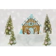 Bakery Bling Christmas Winter Wonderland Gingerbread House Kit, 25.6oz ...