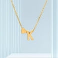 JAHH Initial Necklace Heart Letter Necklaces for Women Light Alloy 26 ...