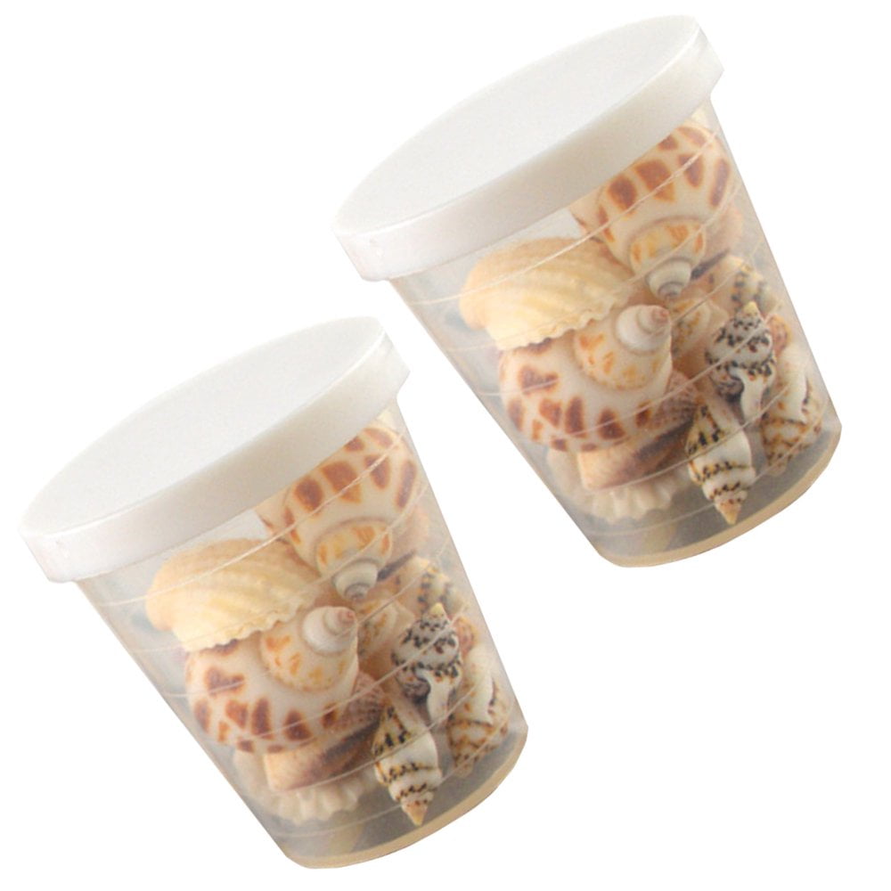 Click here for Leeyneer 2 Boxes Fish Decor Conch Shell Vibrant De... prices