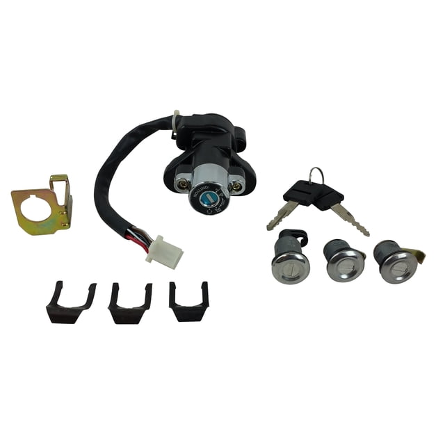 6 Wire Key Ignition Switch 150 250cc Scooter Moped MC-54 GY6 Key Set 4 ...