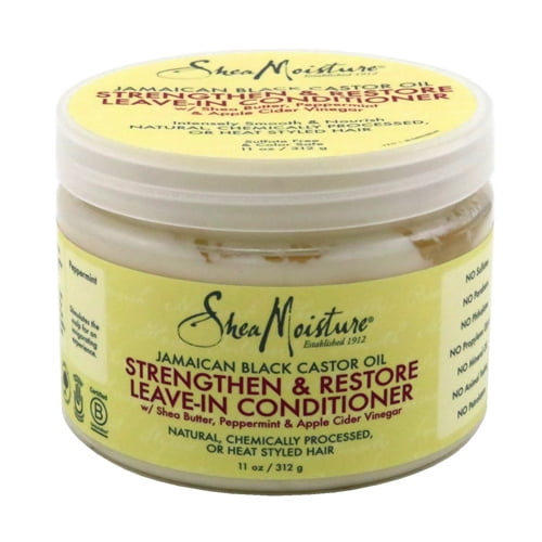 Shea Moisture Jamaican Black Leave-In Conditioner, Natural, 11 oz ...