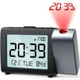 VOCOO Digital Projection Alarm Clock for Bedroom, Includes US Adapter ...