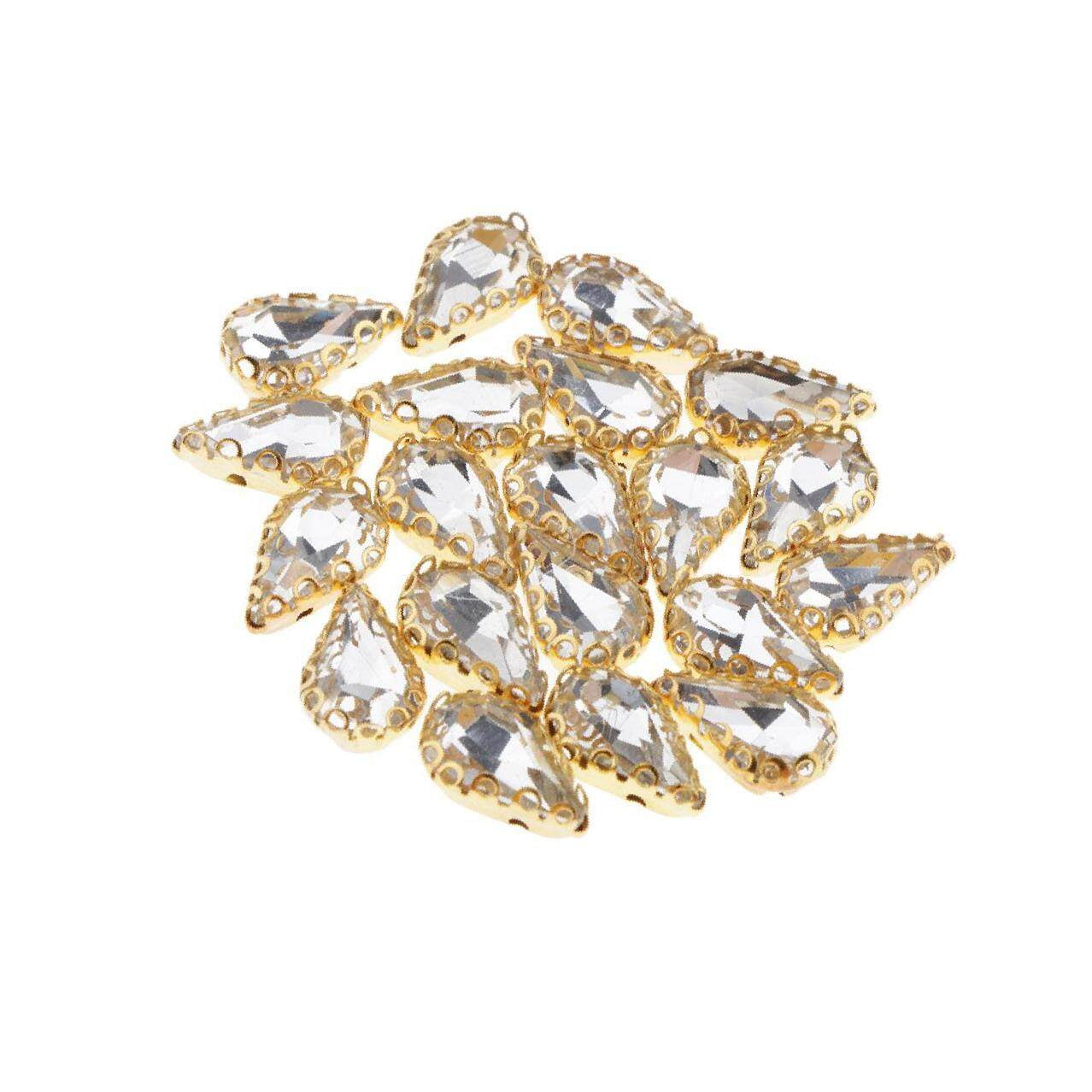 Click here for Maytalsory 20 Pieces Flatback Sew On Rhinestones D... prices