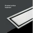 7 87 Inch Linear Shower Floor Drain With Tile Insert Removable Cover