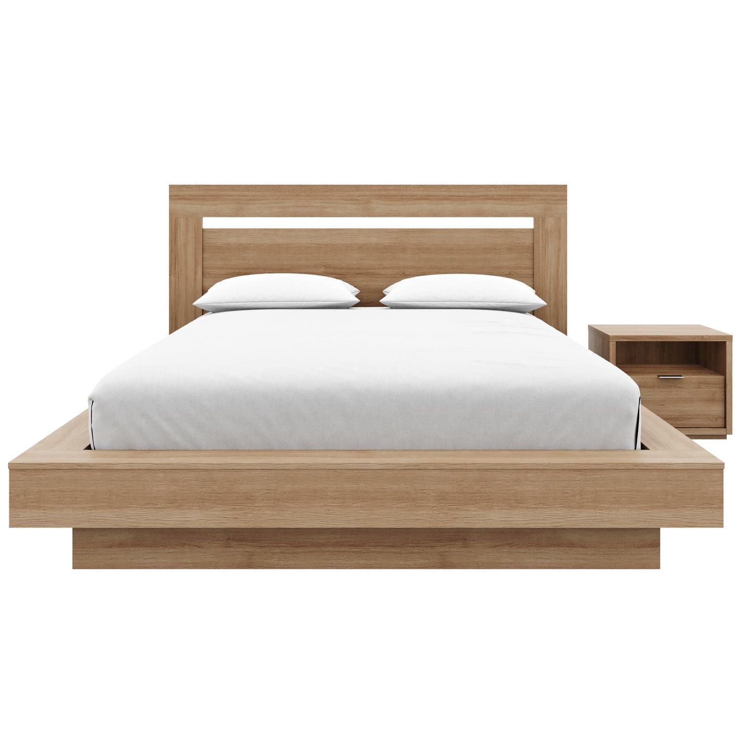 Click here for Nexera Stanley 3 Piece Bedroom Set With Headboard... prices