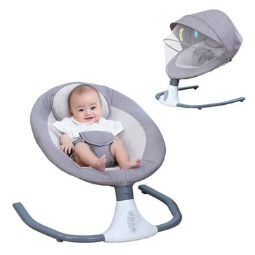 Portable Baby Swing for Infants, Newborn Soothing Rocker with 5 Speeds ...