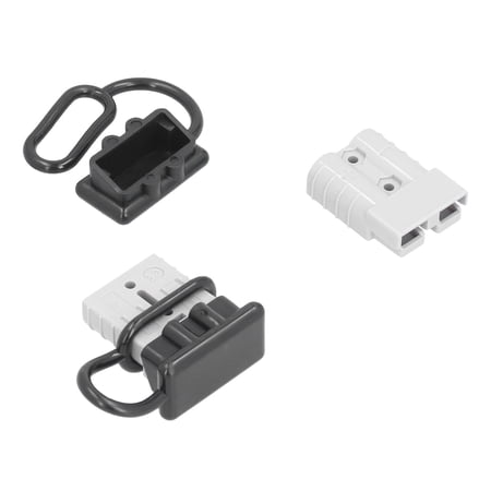 Battery Quick Connect Disconnect Electrical Plug, 50A Power Connector ...