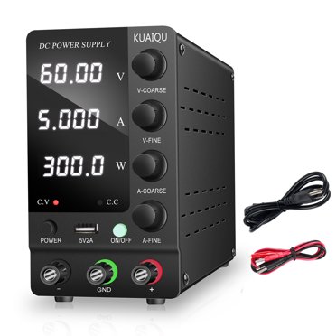 Universal Compact Bench Power Supply - 30 Amp Regulated Home Lab ...