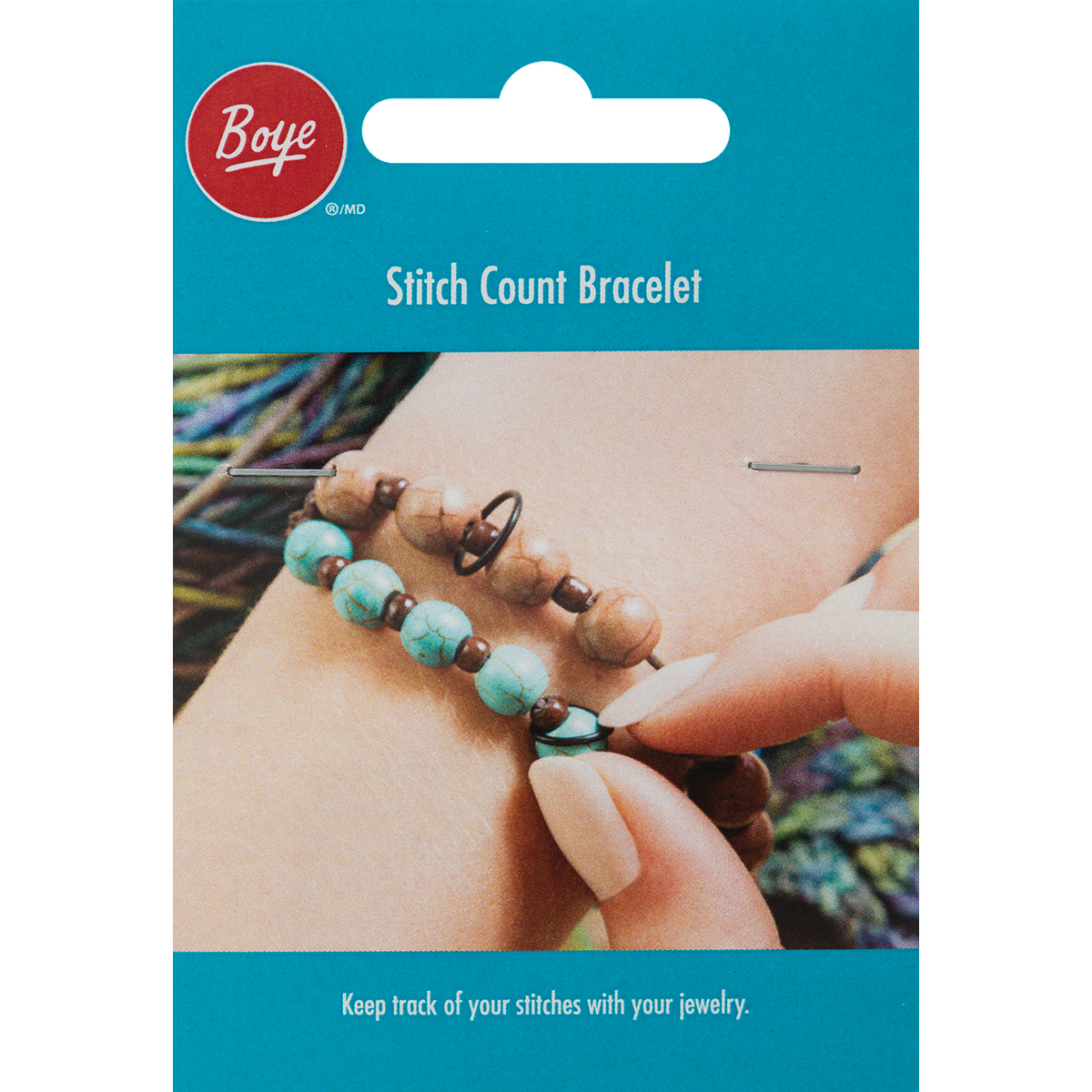 Stitch Counter BraceletBrown & Turquoise - Walmart.com