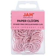 JAM Colorful Jumbo Paper Clips, Large 2 inch, Pink Paperclips, 75/Pack ...