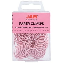 JAM Paper Round Red Paper Clips, 1 in, Medium, 50/Pack - Walmart.com